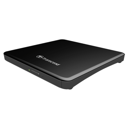 Transcend Extra Slim Portable DVD Writer TS8XDVDS-K, USB Powered ...